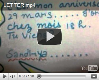 Sandhya's Blog: Learning French: A Birthday Invitation